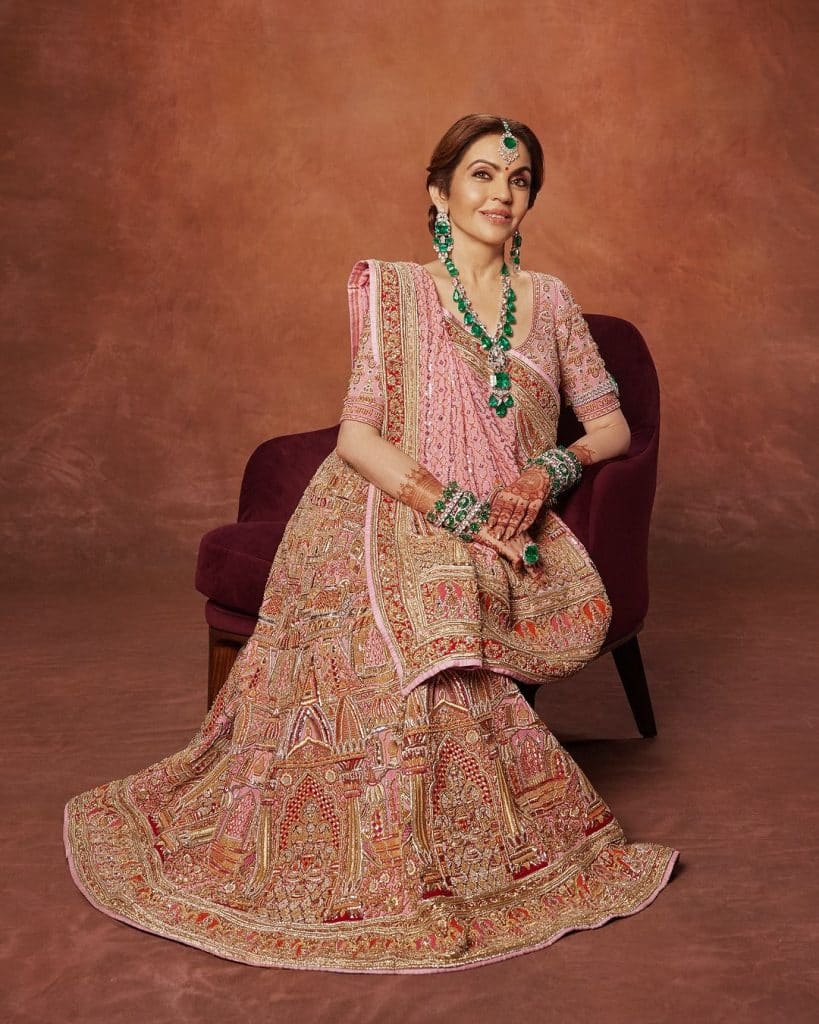Julia Hackman Chafé: Best Jewellery At The Ambani Wedding